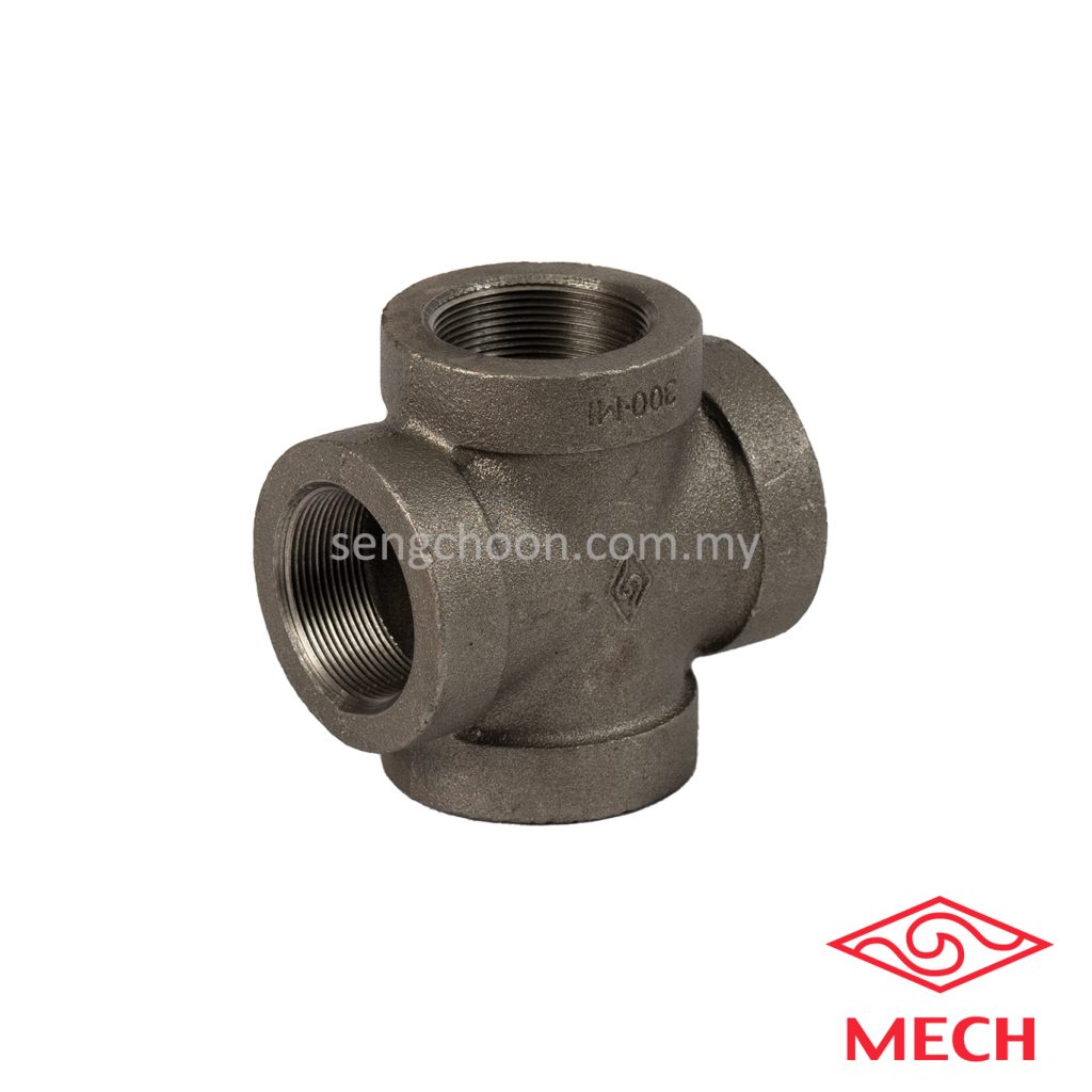 MECH MALLEABLE IRON STEAM REDUCING NIPPLE 150LBS BSPT - sengchoon