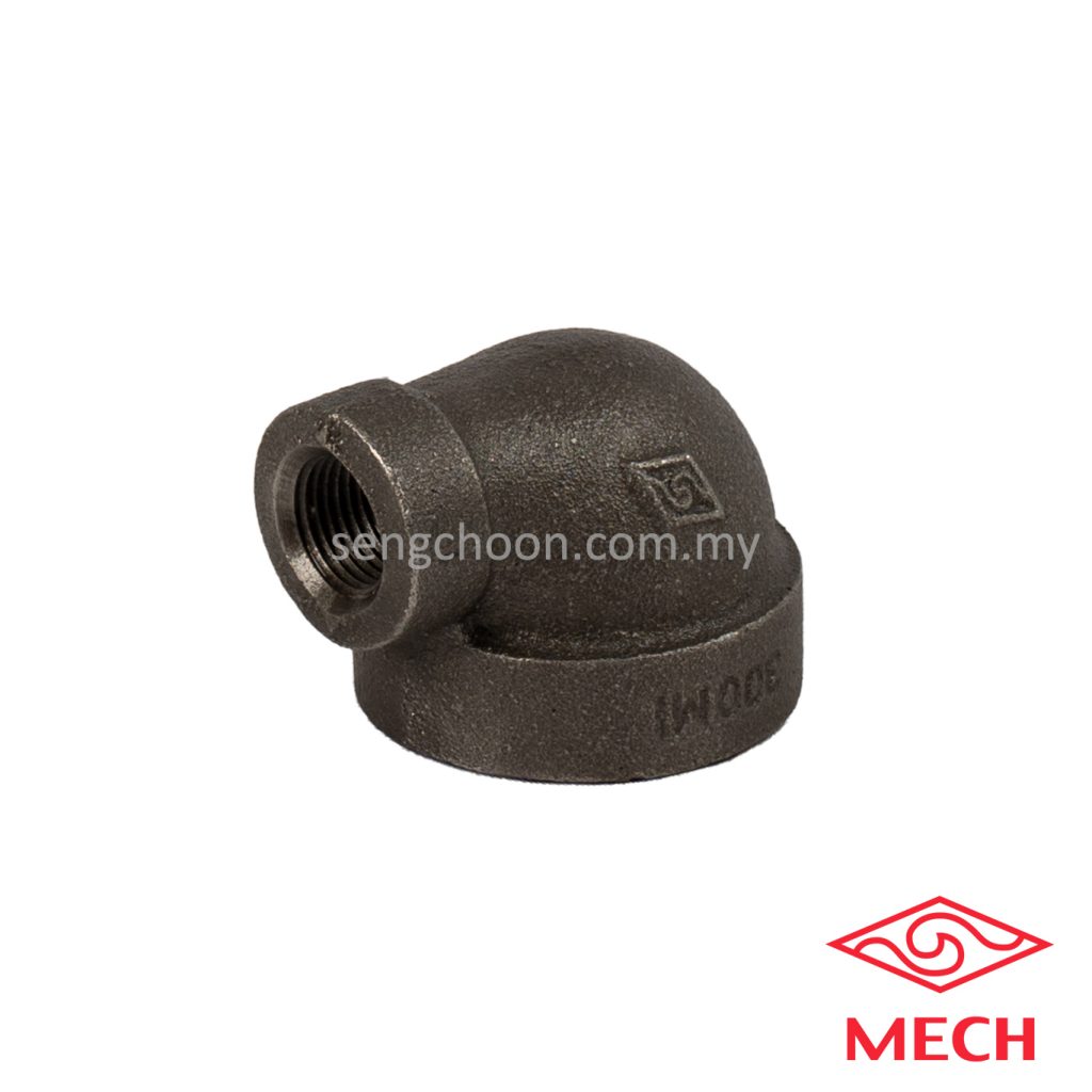 MECH MALLEABLE IRON STEAM MF 90 DEG STREET ELBOW 300LBS NPT - sengchoon
