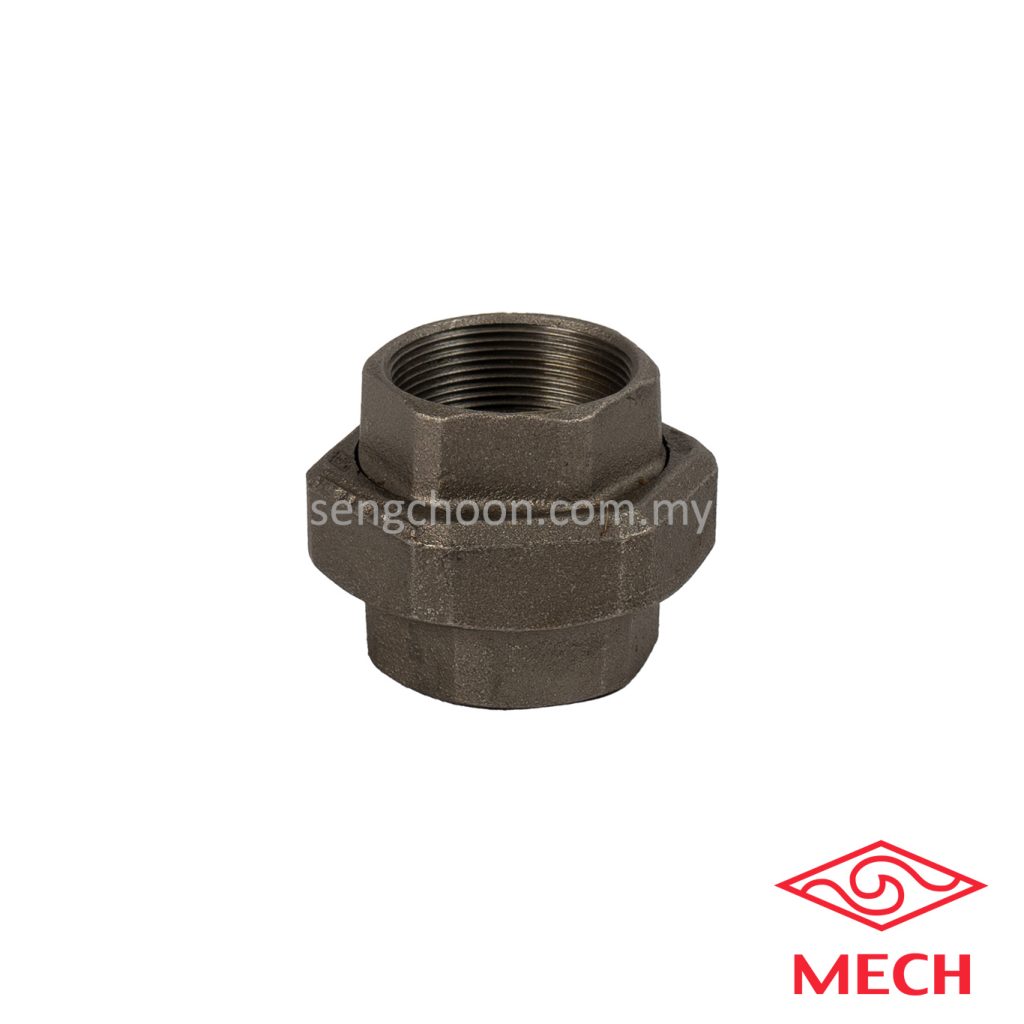 MECH MALLEABLE IRON STEAM UNION (CONICAL SEAT) 150LBS BSPT - sengchoon