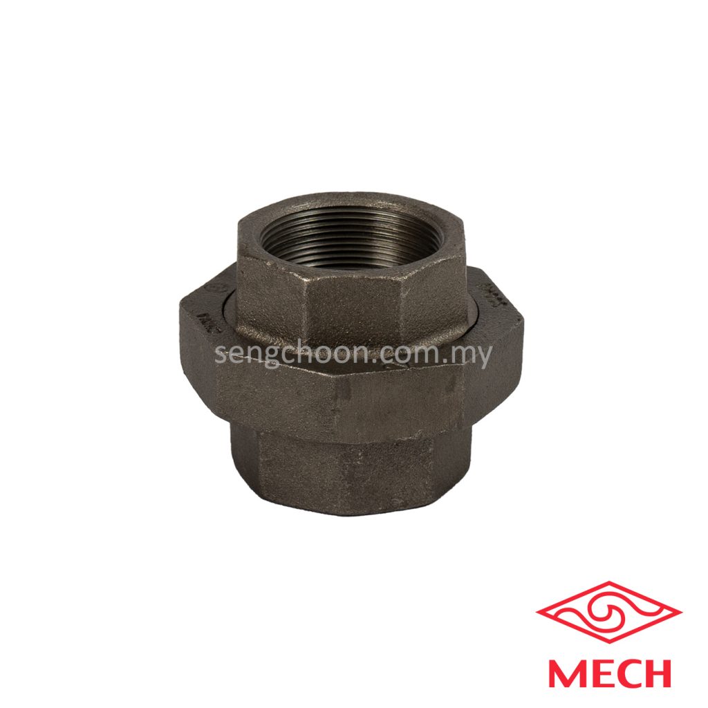 MECH MALLEABLE IRON STEAM UNION (CONICAL SEAT) 300LBS NPT - sengchoon