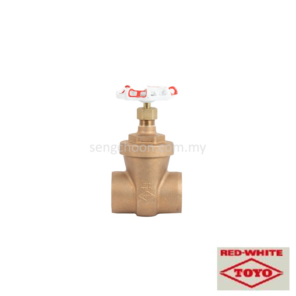 TOYO CAST BRONZE RS GATE VALVE BSPT THREADED END , CLASS 125, FIG.208A ...